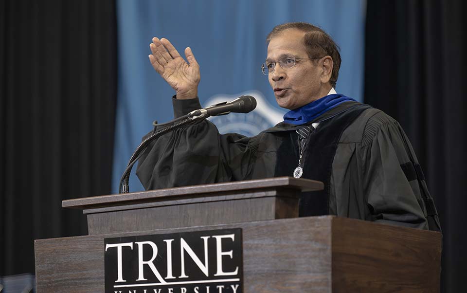 Fall Commencement celebrates diverse journeys of Trine University graduates