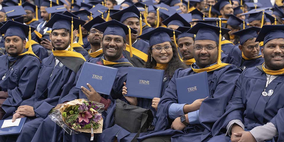 Fall Commencement celebrates diverse journeys of Trine University graduates