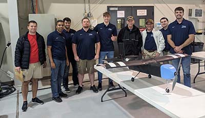 New design takes flight for Trine AIAA team