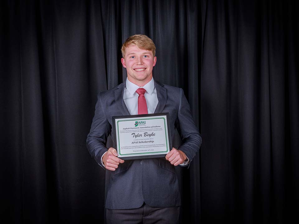 Seven Trine civil engineering students earn Asphalt Pavement ...