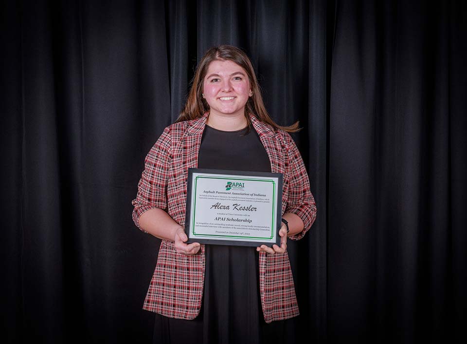 Seven Trine civil engineering students earn Asphalt Pavement ...