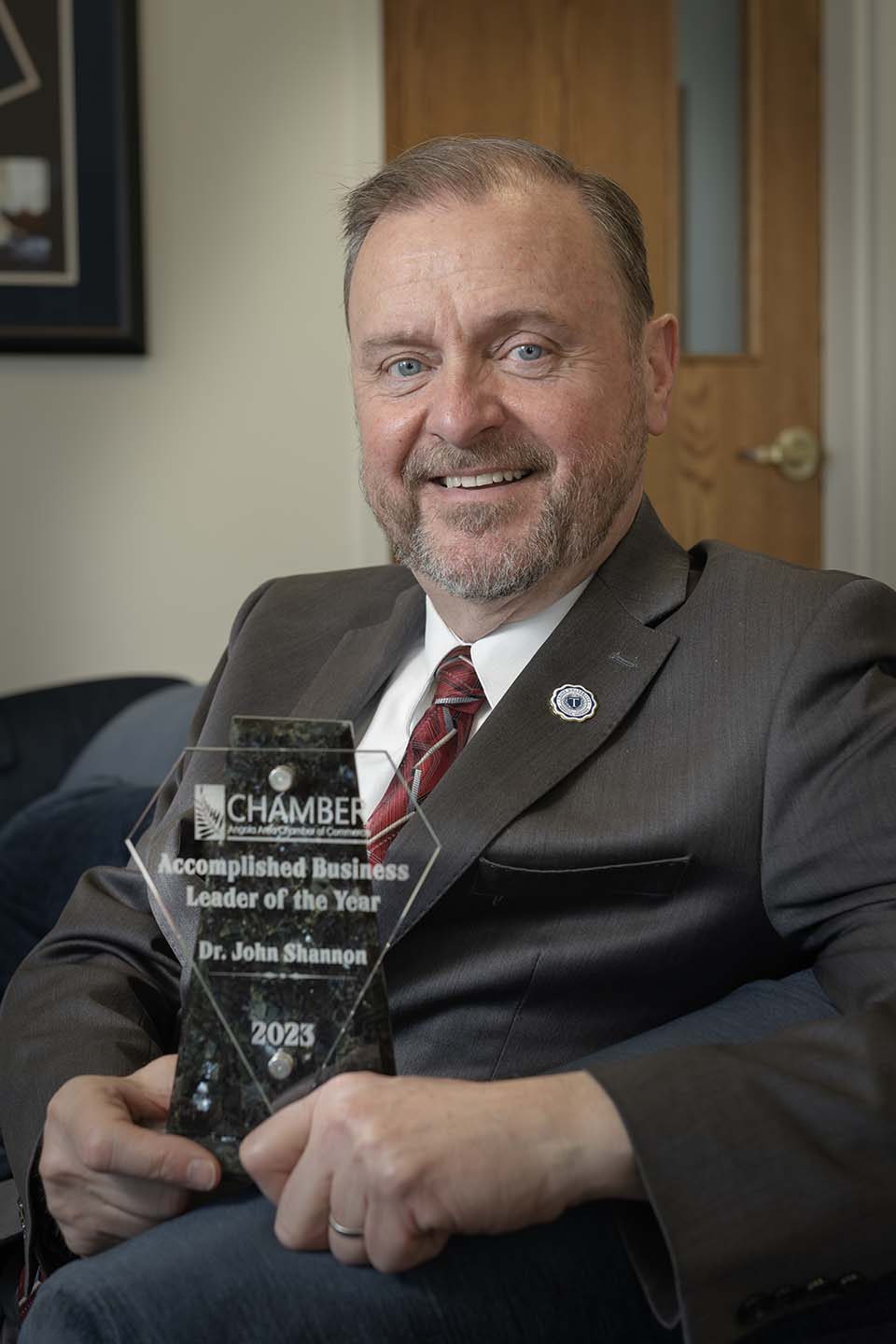 Shannon, Kline honored by Angola Chamber