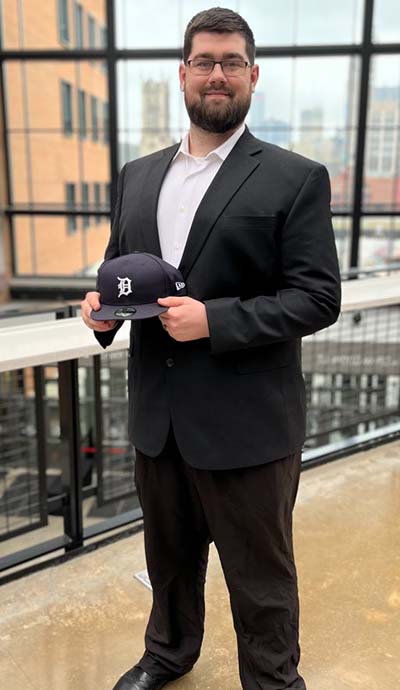 Alum who works for the Tigers joins Trine podcast