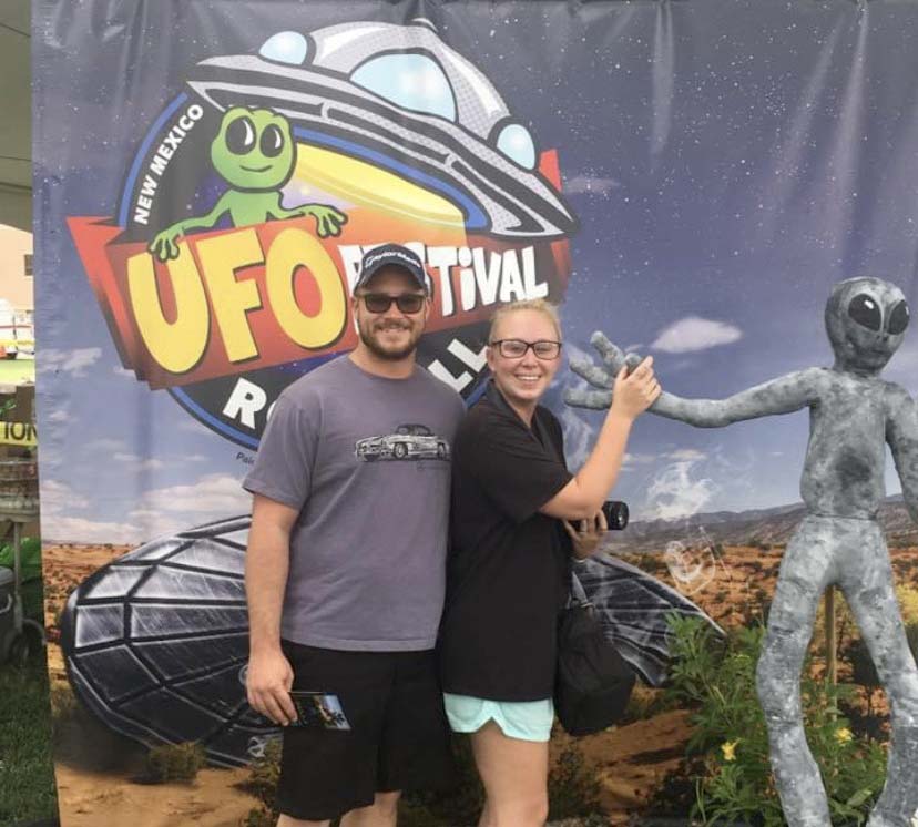 Trine alumna Fennig has ties to the extraterrestrial