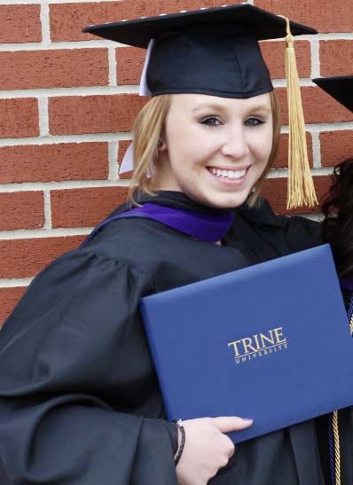 Trine alumna Fennig has ties to the extraterrestrial